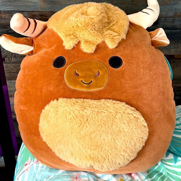 Toys | Squishmallow Marshal The Bull | Poshmark